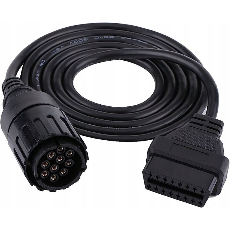 Adapter z OBD2 na wtyk BMW 10 pin do motocykli
