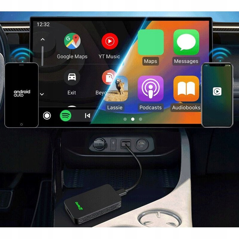 Carlinkit 5.0 2Air Bezprzewodowy Moduł Carplay Android Auto Carlink Apple