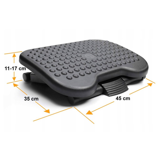 Podnóżek Biurowy Podstawa Regulowany pod Biurko na Stopy Regulacja